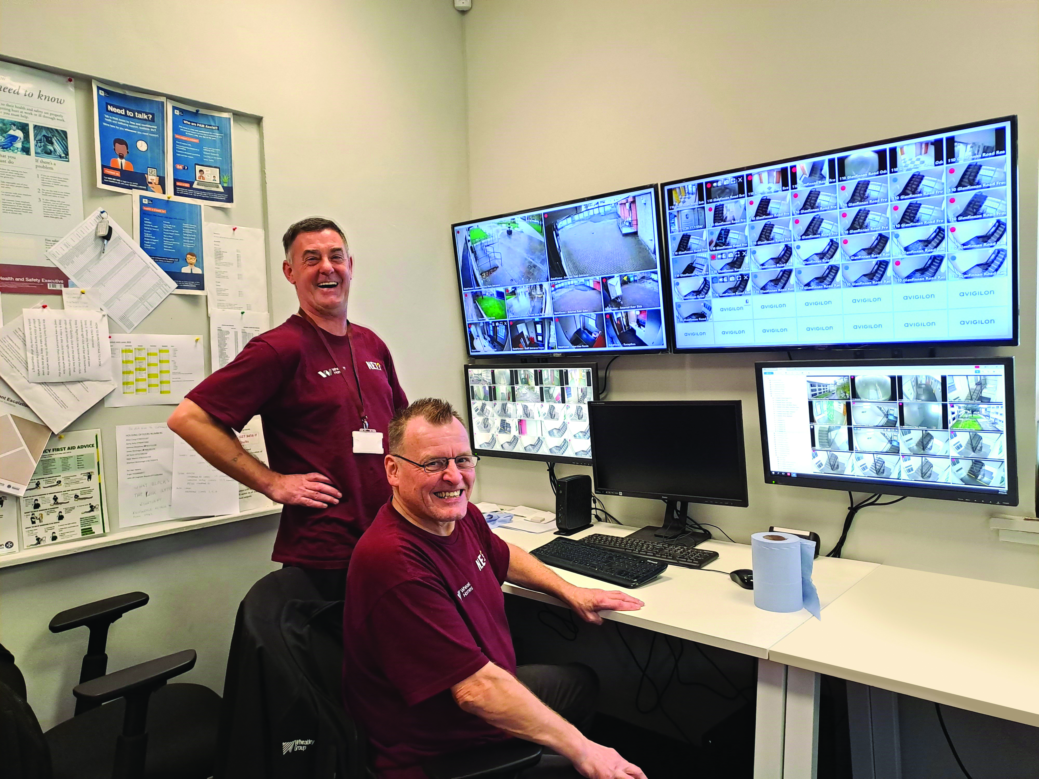 New concierge station keeps Wyndford residents connected | Wheatley ...